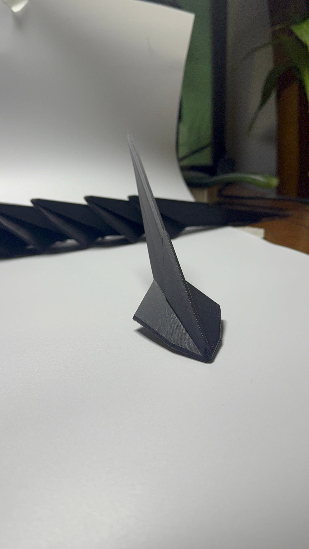 Helmet Spoiler Tip – Sharp Knight